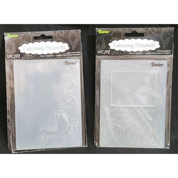 Darice | Art | Darice Scrapbook Craft Embossing Folders Wedding Baby ...